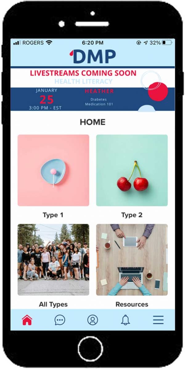 Review: DMP - The Diabetes Community App for iOS and Android